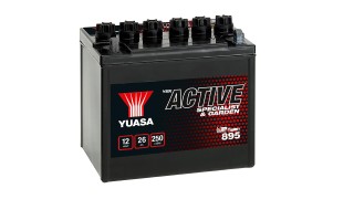 896 12V 26Ah 250A Yuasa Active Specialist & Garden Battery